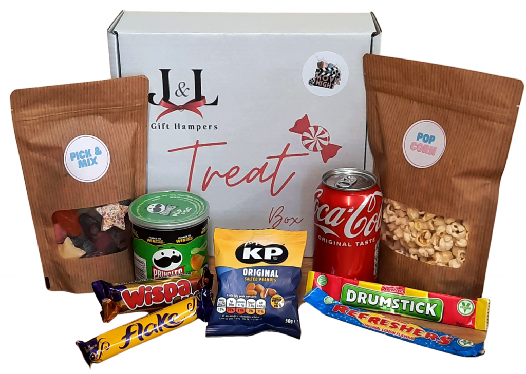Individual Movie Night Treat Box - J&L Gift Hampers